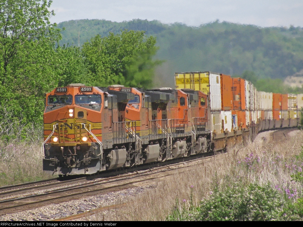 BNSF 4591, BNSF's Aurora Sub.